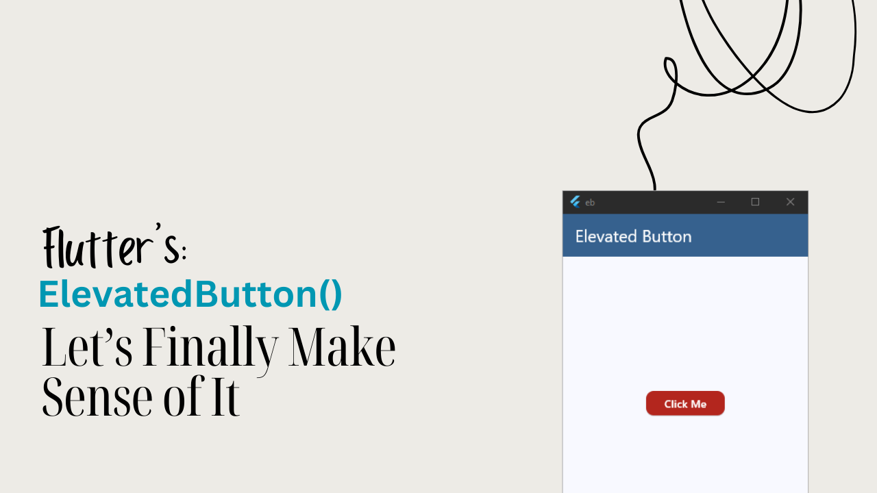 Flutter ElevatedButton, Finally Make Sense of It | Flutter Sensei